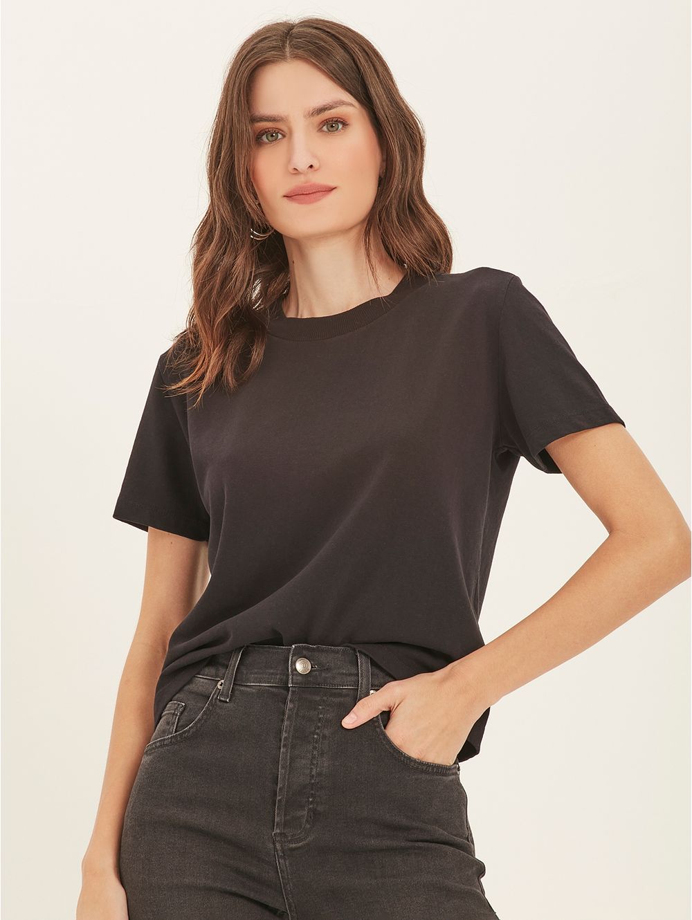Camiseta Basic Black - niini